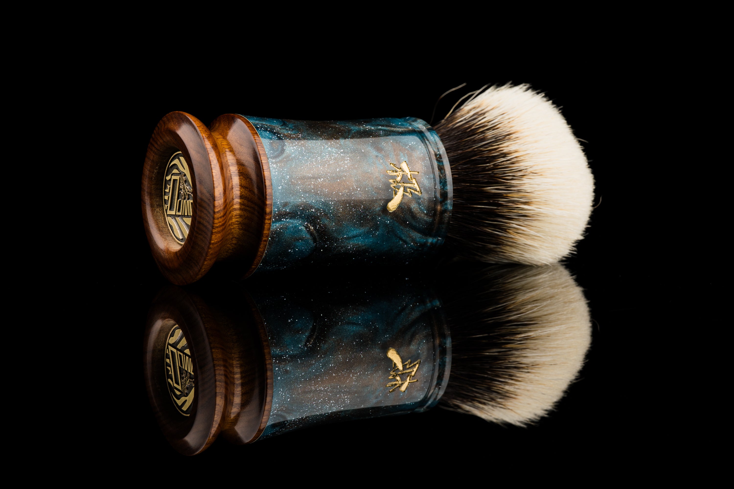 Exceed-6 Evolution - Glaze ‘Eye of God’ shaving brush handle ...